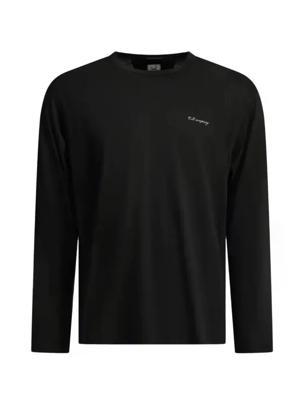 C.P. COMPANY Logo-print Long-sleeved T-shirt