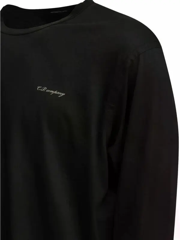 C.P. COMPANY Logo-print Long-sleeved T-shirt