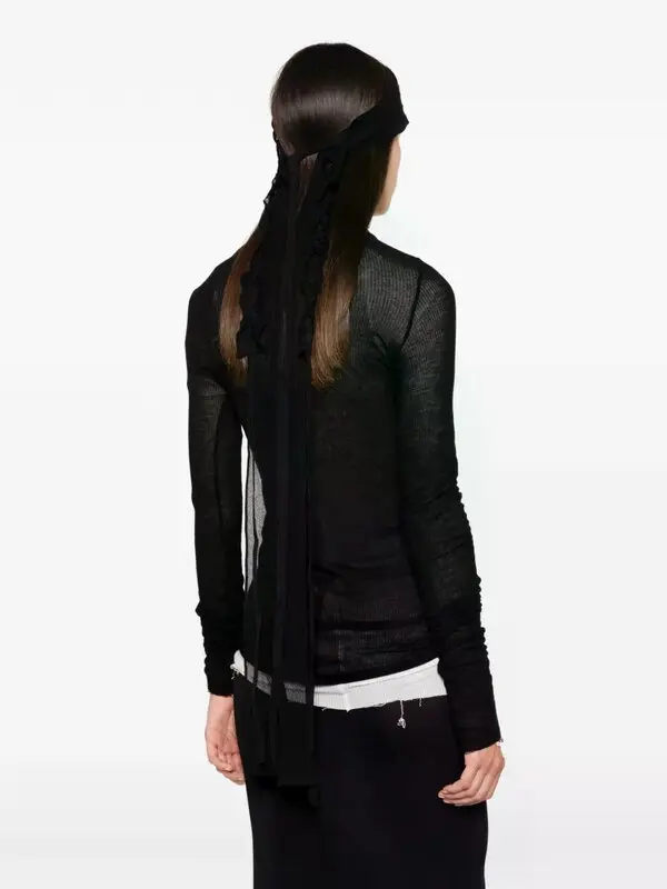 ANN DEMEULEMEESTER Joella Ruffled Hair Band