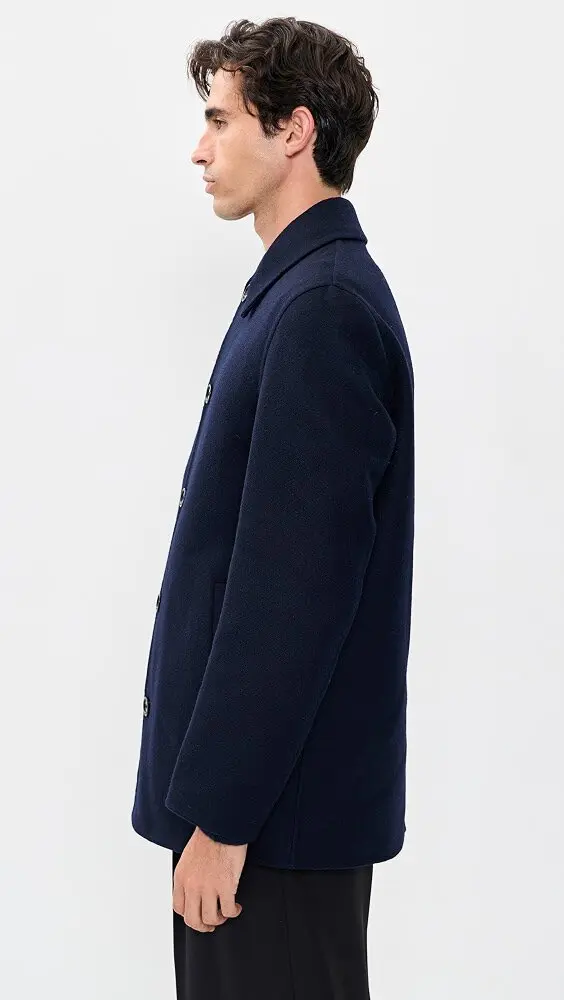 Burberry Double Faced Short Car Coat