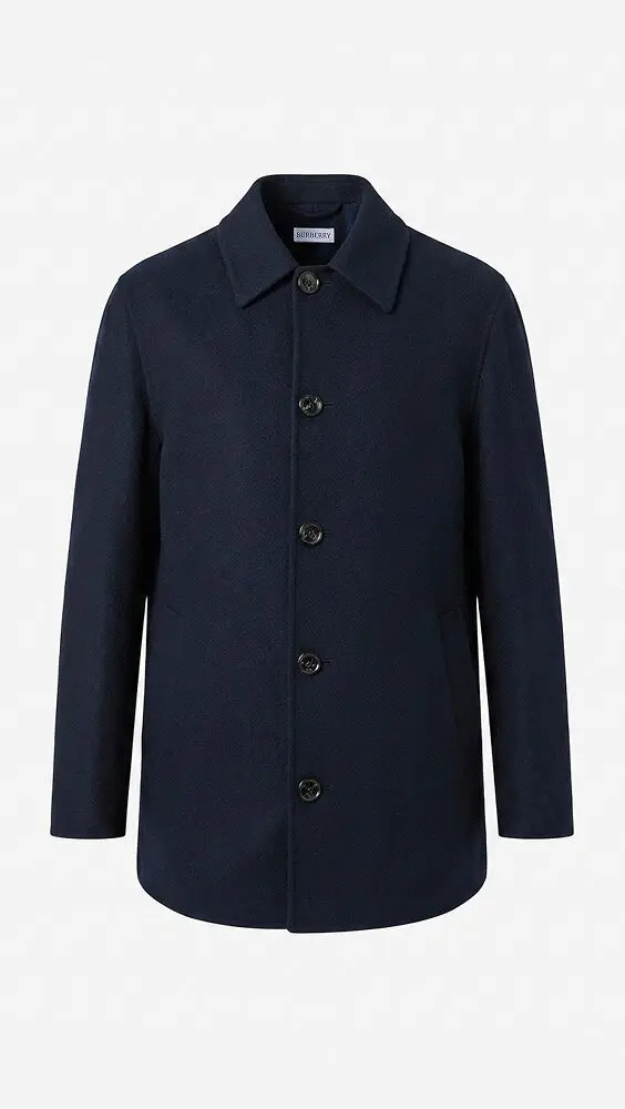Burberry Double Faced Short Car Coat