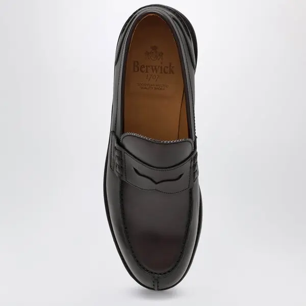 BERWICK 1707 Leather Loafers - Brown