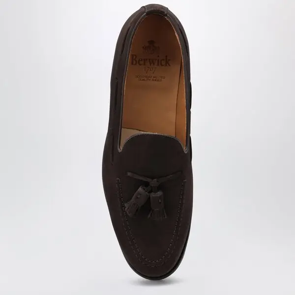 BERWICK 1707 Suede Loafers With Tassels