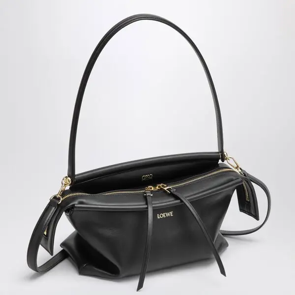 Loewe Whisker Small Calfskin Bag - Black
