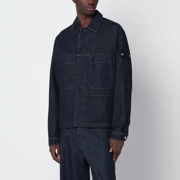 Stone Island Dark Denim Shirt Jacket