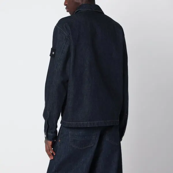 Stone Island Dark Denim Shirt Jacket