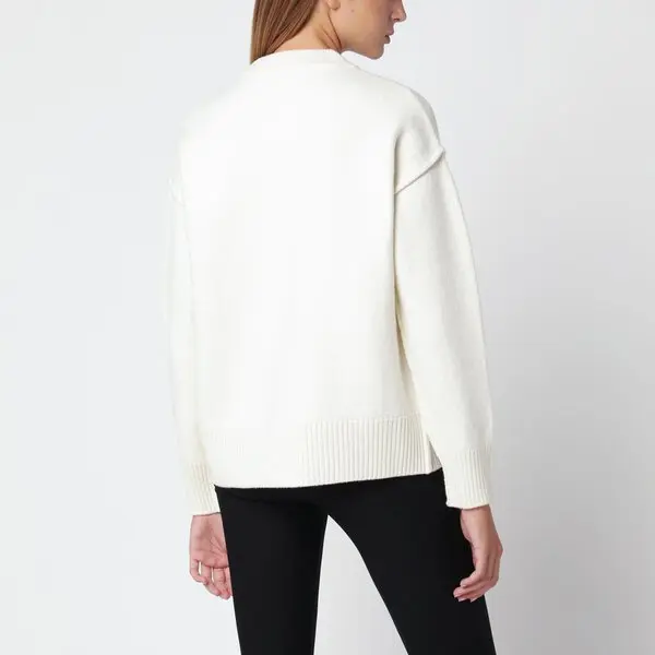 AMI Paris Wool Cardigan De Coeur