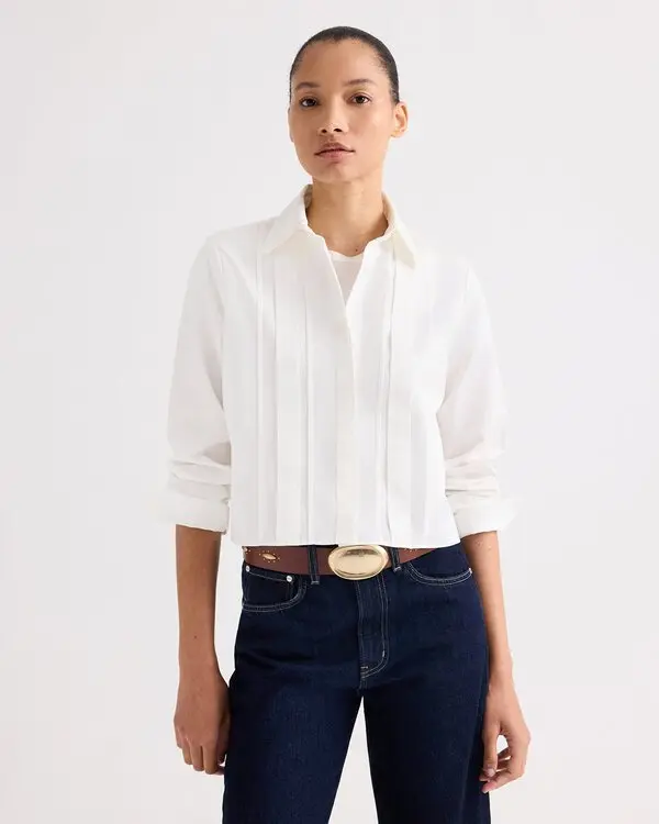 TWP Mon Cherie Shirt In Cotton Shirting