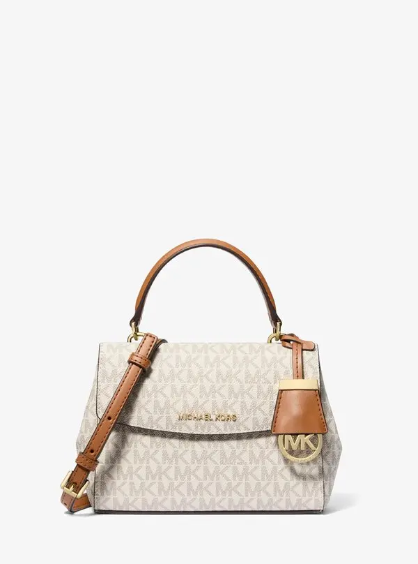 Michael Kors Ava Extra-small Signature Logo Crossbody Bag In By