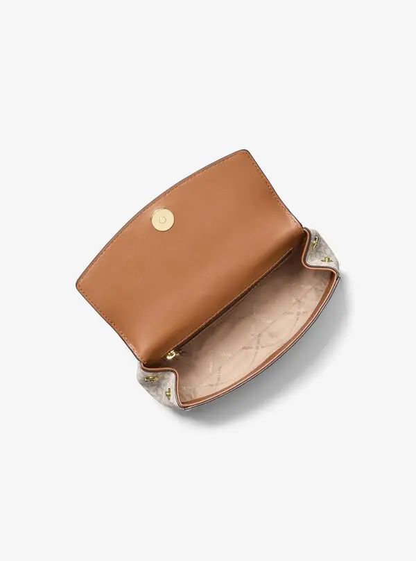 Michael Kors Ava Extra-small Signature Logo Crossbody Bag In By