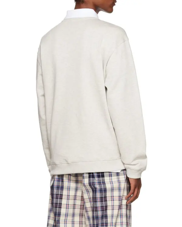 Kenzo Boke Flower Crest Logo Embroidered Sweatshirt