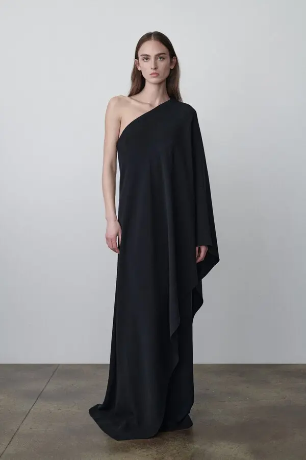 THE ROW Sparrow One-sleeve Gown