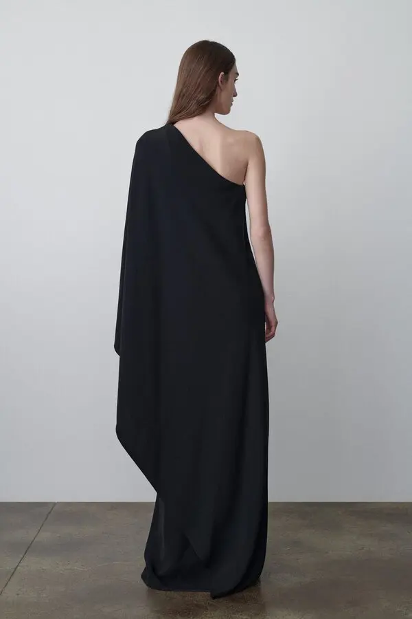 THE ROW Sparrow One-sleeve Gown
