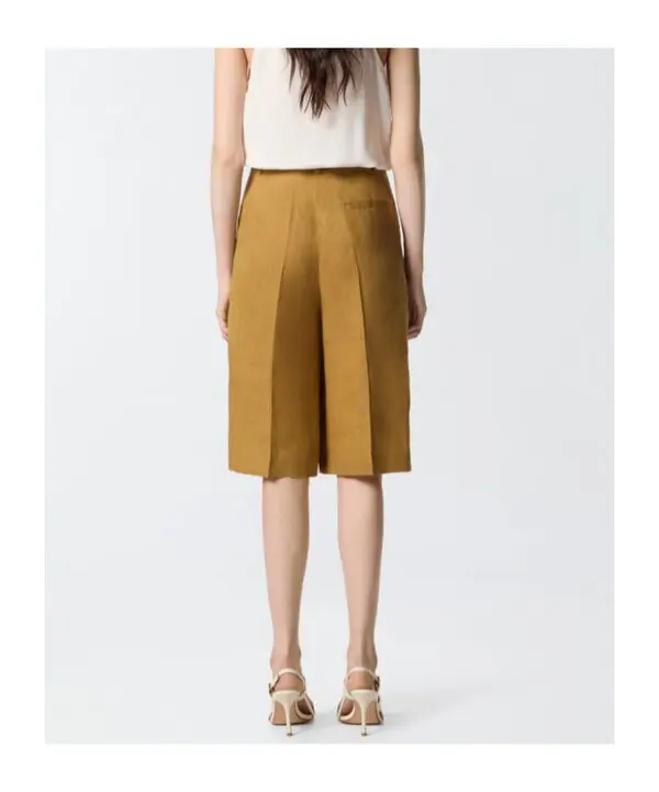 Pinko Tailored Bermuda Shorts - Oranges