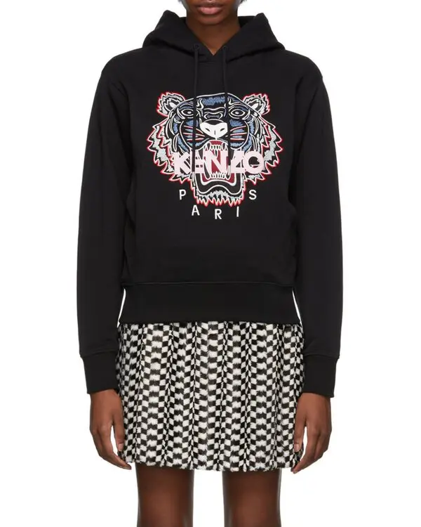 Kenzo Tiger-embroidered Hoodie