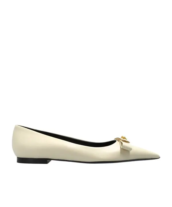 Versace Ribbon Ballerinas