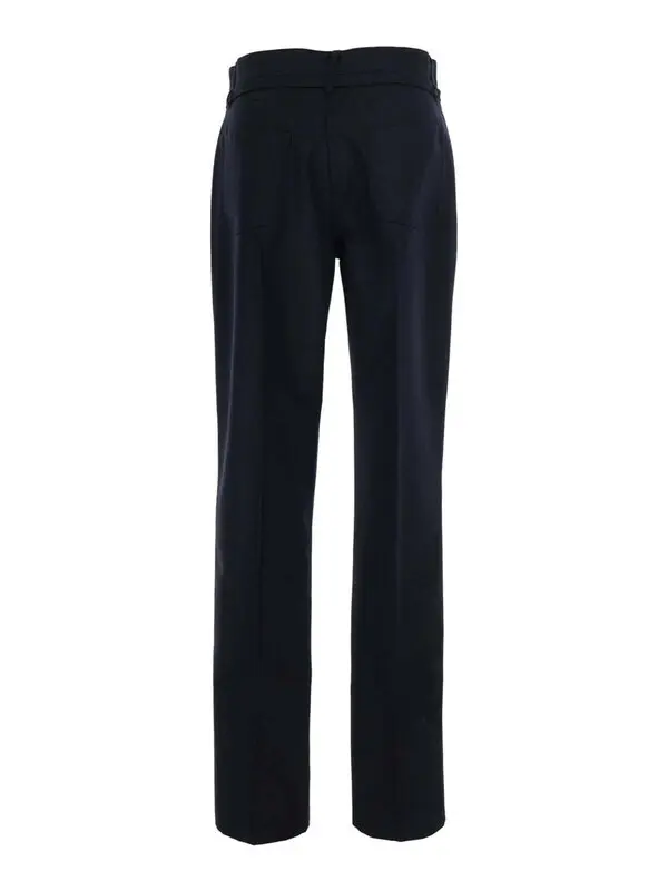 Dries Van Noten Belted Side-stripe Pants