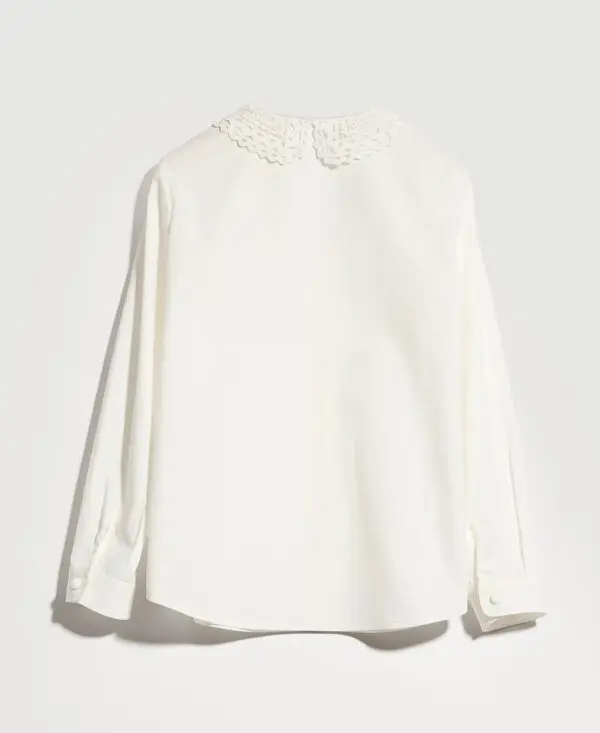 Gucci Lace-collar Shirt
