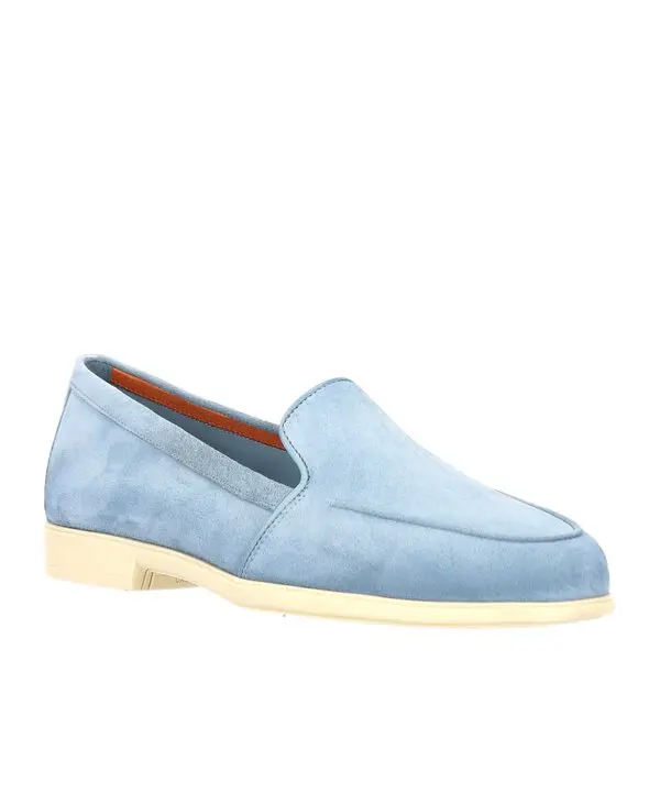 Santoni Slip-on Flat Shoes - Blue