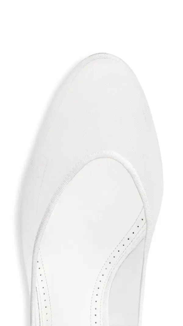 Alaïa Strappy Pumps In Mesh - Optical White