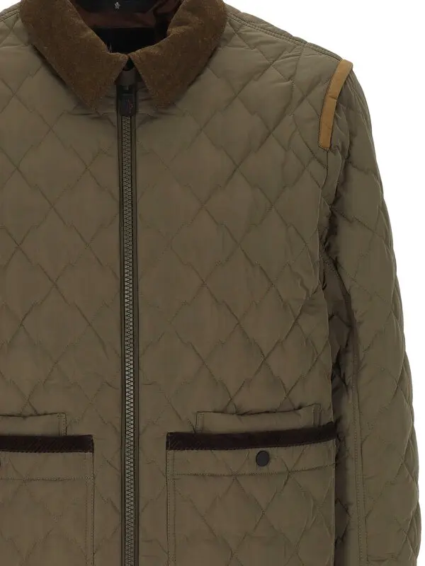 Moncler Soleil Quilted Down Jacket