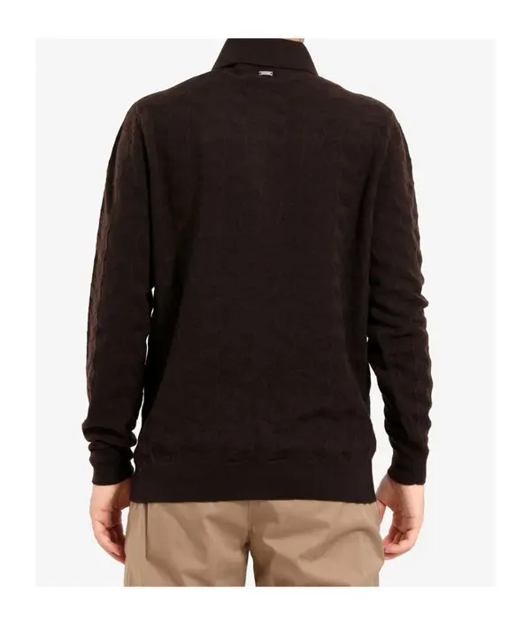 Herno Button-up Knit Top - Brown