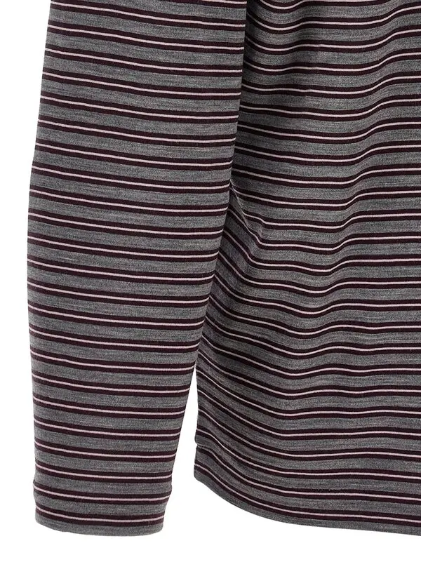 Auralee Striped Jersey T-shirt