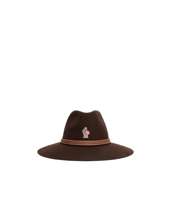Moncler Wool Wide Brim Hat