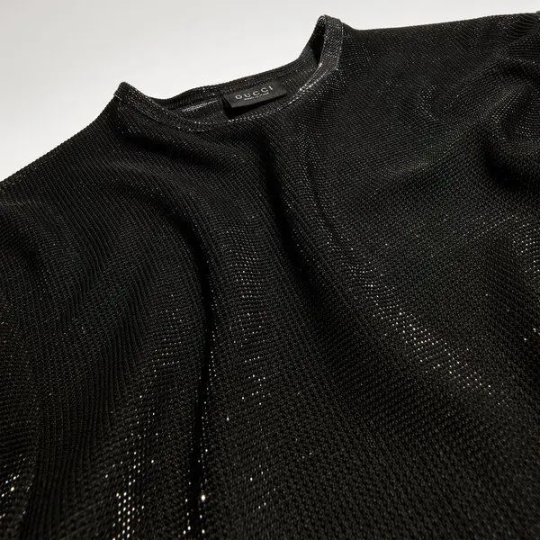 Gucci Jersey Top With Iridescent Effect