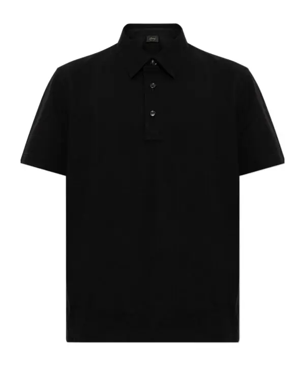 Brioni Embroidered Logo Polo Shirt