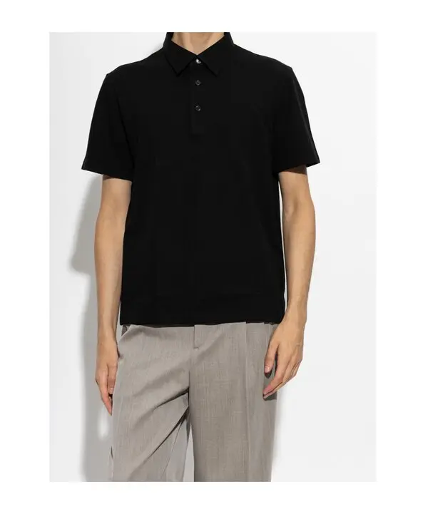 Brioni Embroidered Logo Polo Shirt