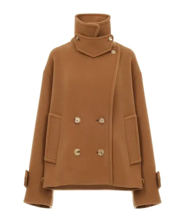 Chloé Long-sleeved Coat - Brown