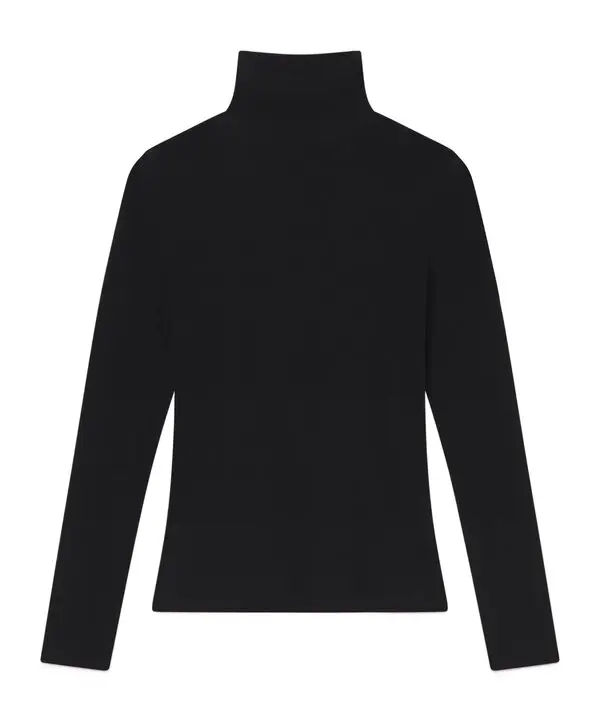FRAME Turtleneck Sweater - Black
