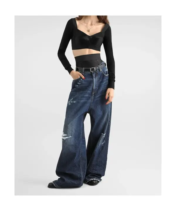 Dolce & Gabbana Belt Loop Jeans