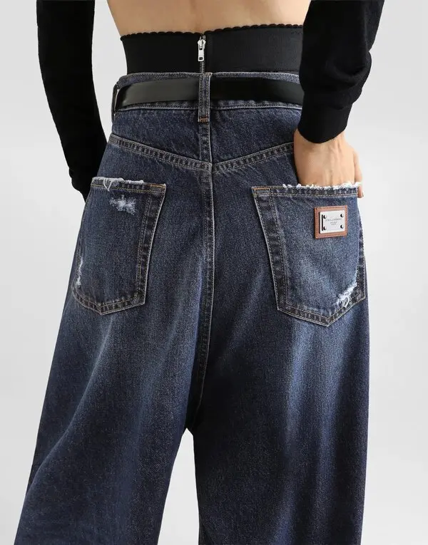 Dolce & Gabbana Belt Loop Jeans