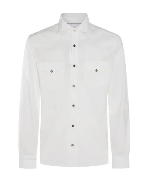 Brunello Cucinelli Long-sleeved Button-up Shirt