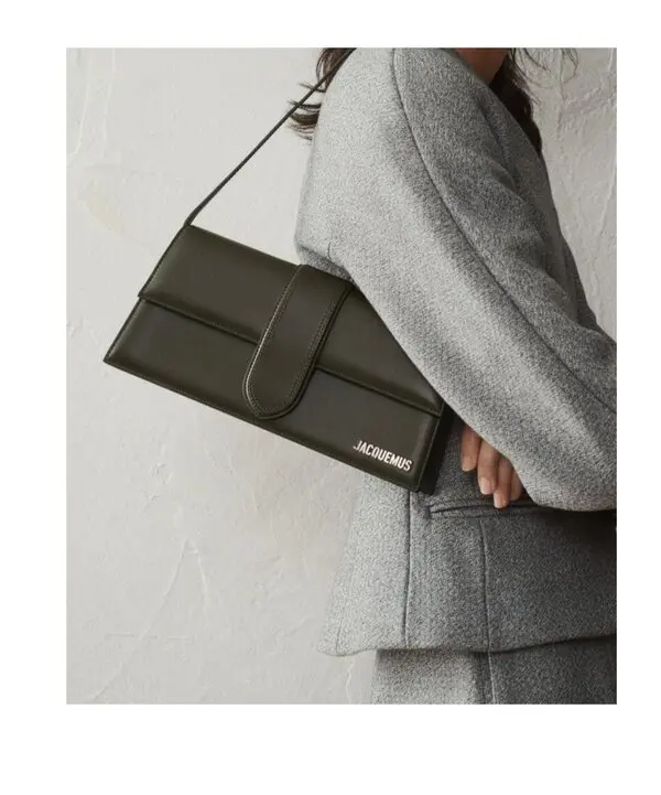 Jacquemus Le Bambino Long Shoulder Bag - Deep Khaki