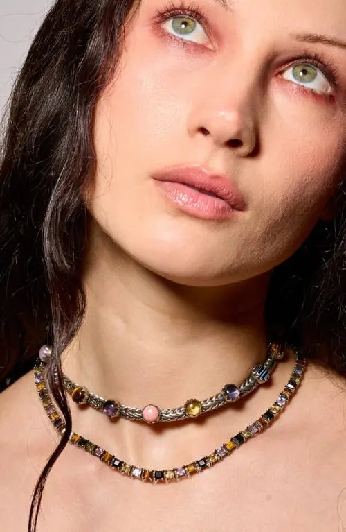 VESPER OBSCURA Punk Rocks Tennis Necklace