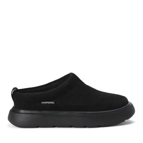 DEARFOAMS Marshmellow Knit Clog - Black