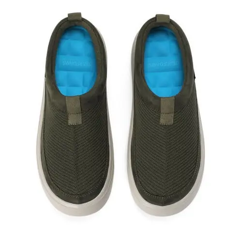 DEARFOAMS Marshmellow Knit Clog - Olive