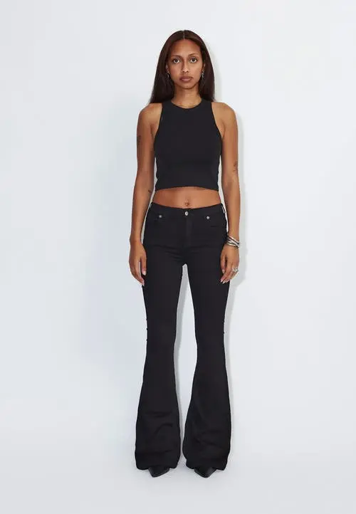 DR DENIM Macy Mid Flare Jeans