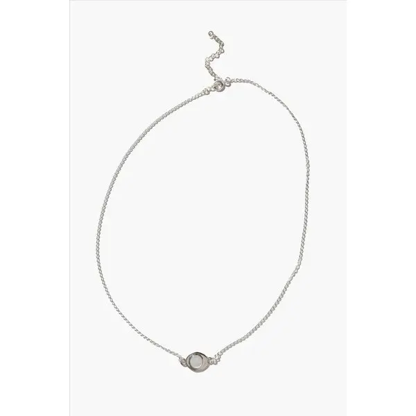 MUNS Aura Mother Pearl Necklace - Sterling Silver