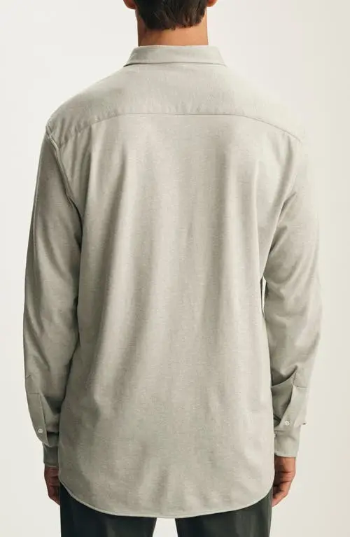 34 Heritage Cotton Blend Long Sleeve Jersey Shirt