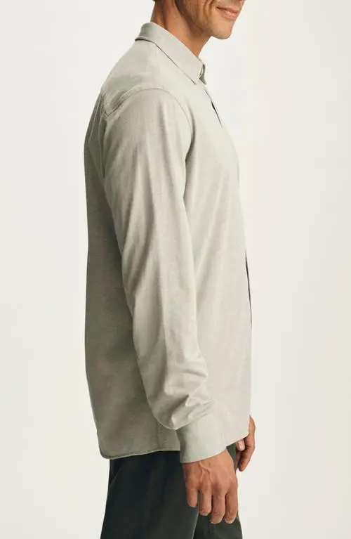 34 Heritage Cotton Blend Long Sleeve Jersey Shirt