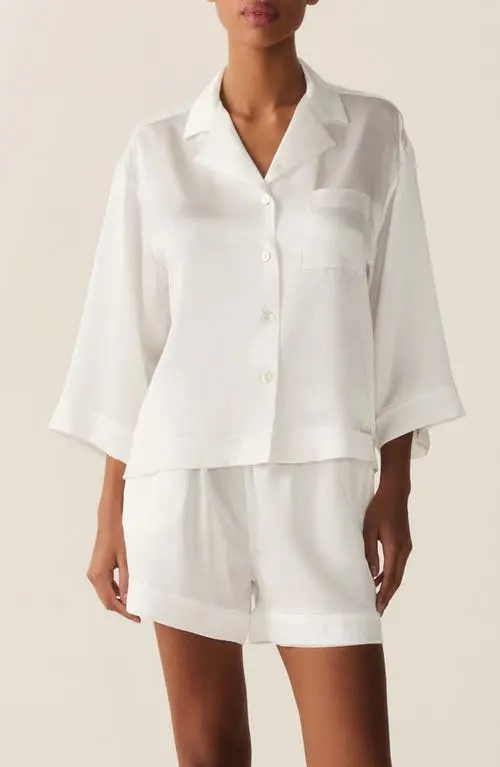 PETITE PLUME Olivia Silk Pajamas