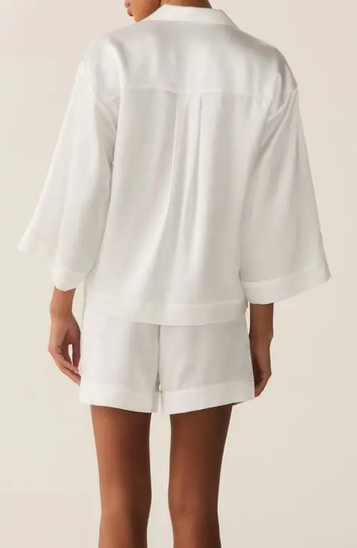 PETITE PLUME Olivia Silk Pajamas