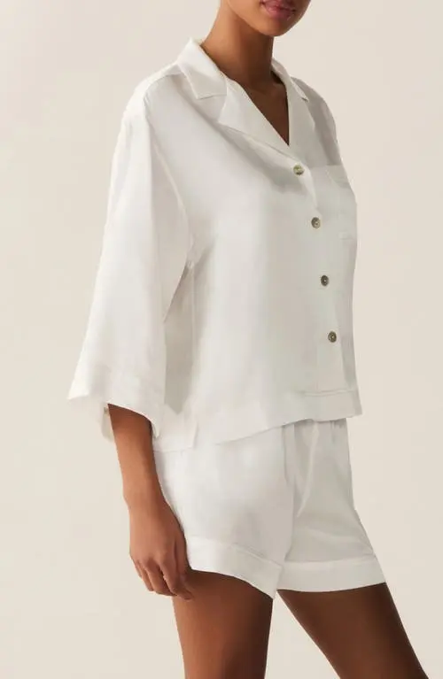 PETITE PLUME Olivia Silk Pajamas
