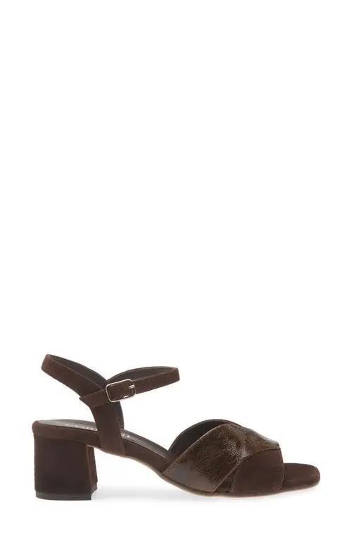 Cordani Ilsa Block Heel Sandal - Tdm Suede