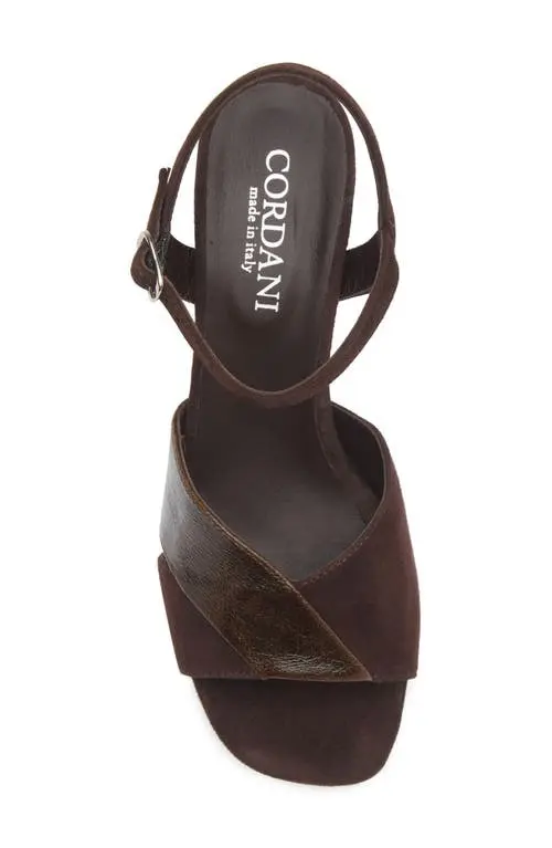 Cordani Ilsa Block Heel Sandal - Tdm Suede