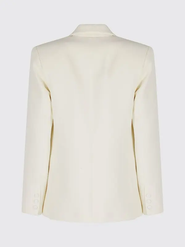 Federica Tosi Single-breasted Cropped Crêpe Blazer With Concealed Closure - Brown